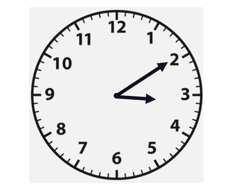Reading Time From A Clock Grade 3 Math Ontario 03 Mathspace